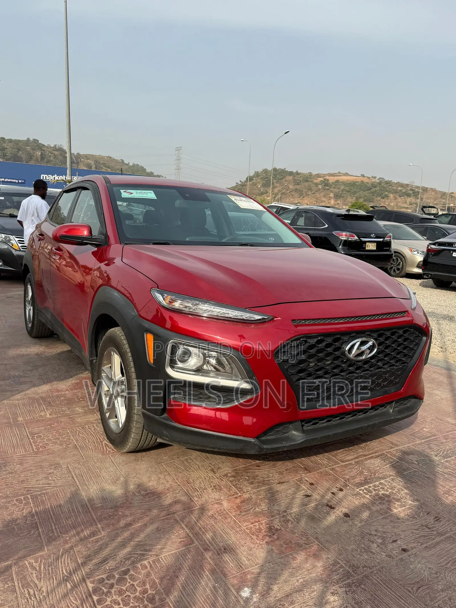 Hyundai Kona 2018 Red for sale - WHEELS ON FIRE Price: ₦ 23,500,000 on ...