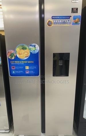 Original Polystar 436l Double-Door Refrigerator + Water Dispenser in ...