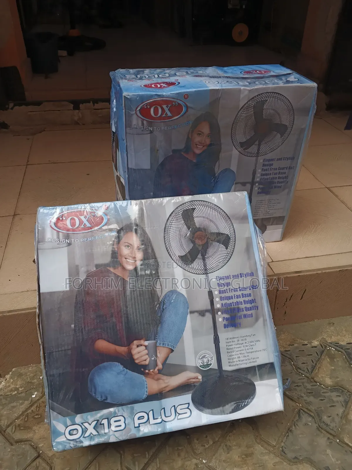 Ox Plus 18inches Standing Fan in Benin City - Home Appliances, Forhim ...