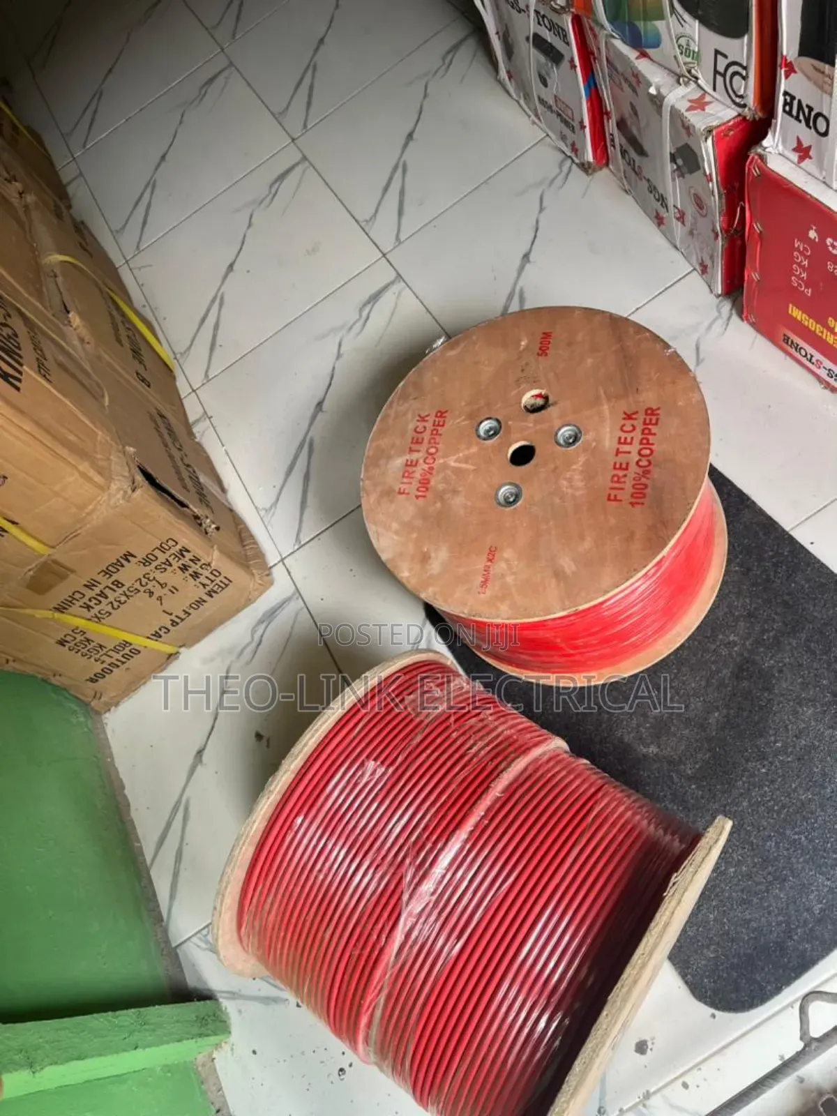 1.5mm 2core Fire Alarm Cable 500 Meters for sale - Theo-link Electrical ...