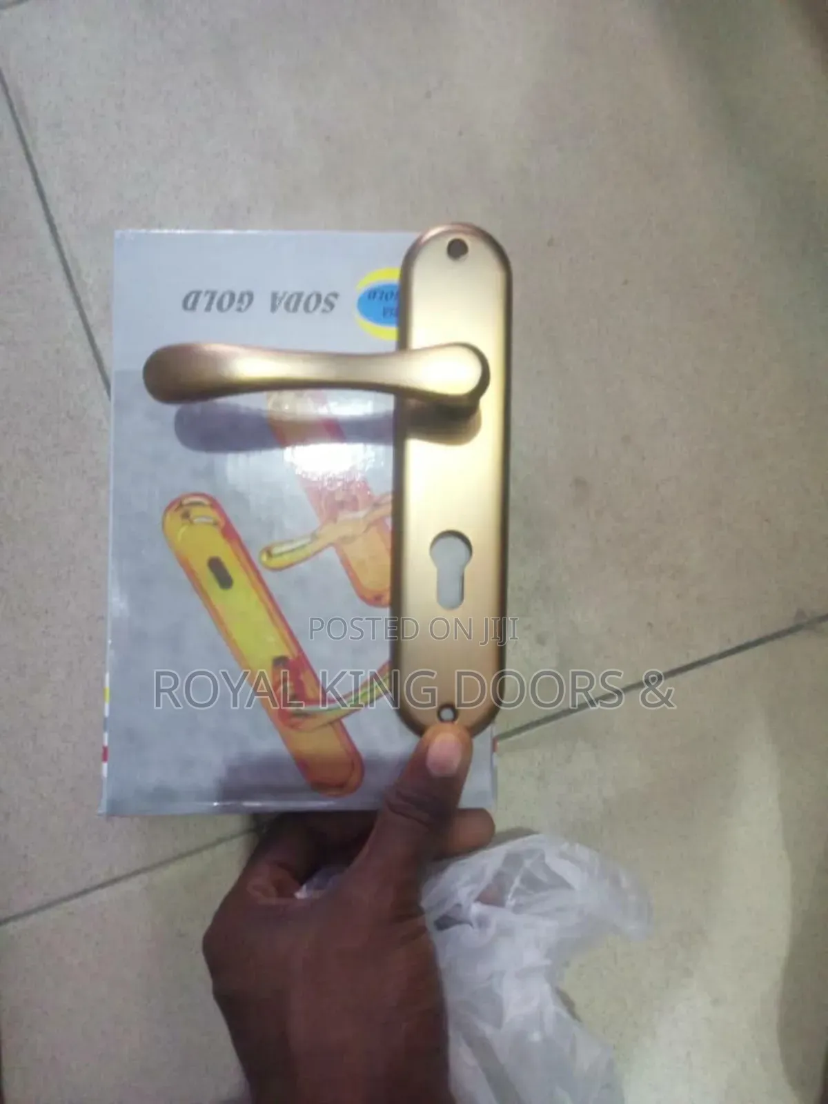 HDF Wooden Doors Handles With in Orile - Doors & Security, Royal King ...