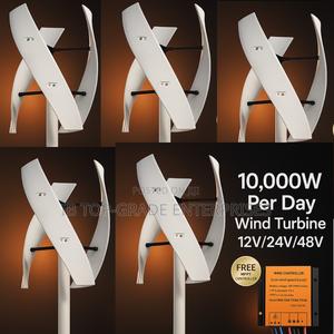 Engineered for Excellence: 10,000w Per Day 48v Vertical Wind Turbine in ...