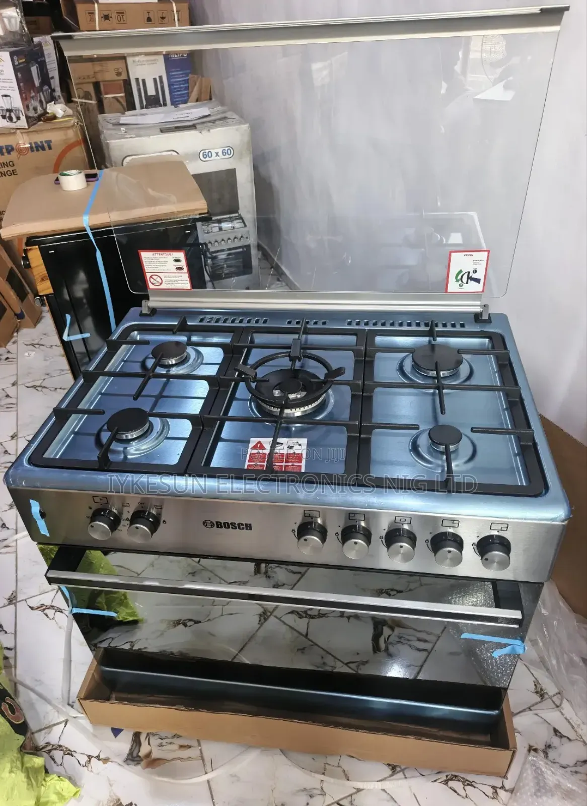 Quality Bosch German Technology Standing Automatic Gas Cooker 60x90cm ...