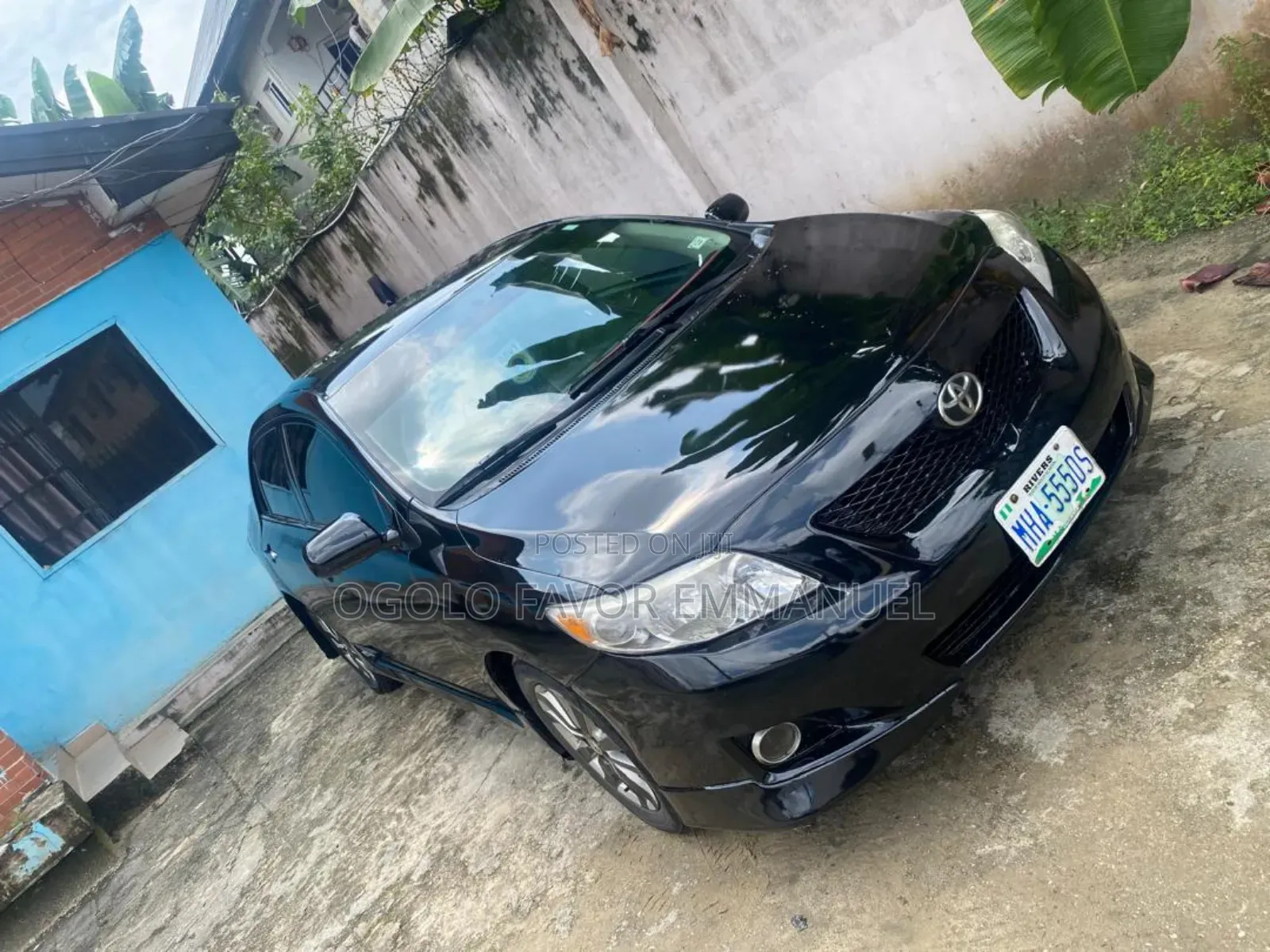 Toyota Corolla LE 4dr Sedan (1.8L 4cyl 4A) 2010 Black in Port-Harcourt ...
