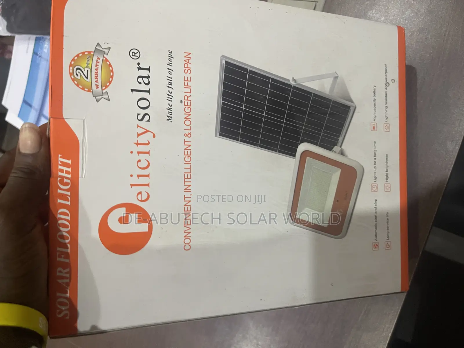 100 Watts Solar Flood Lights Felicity in Ojo - Lighting, De Abutech ...