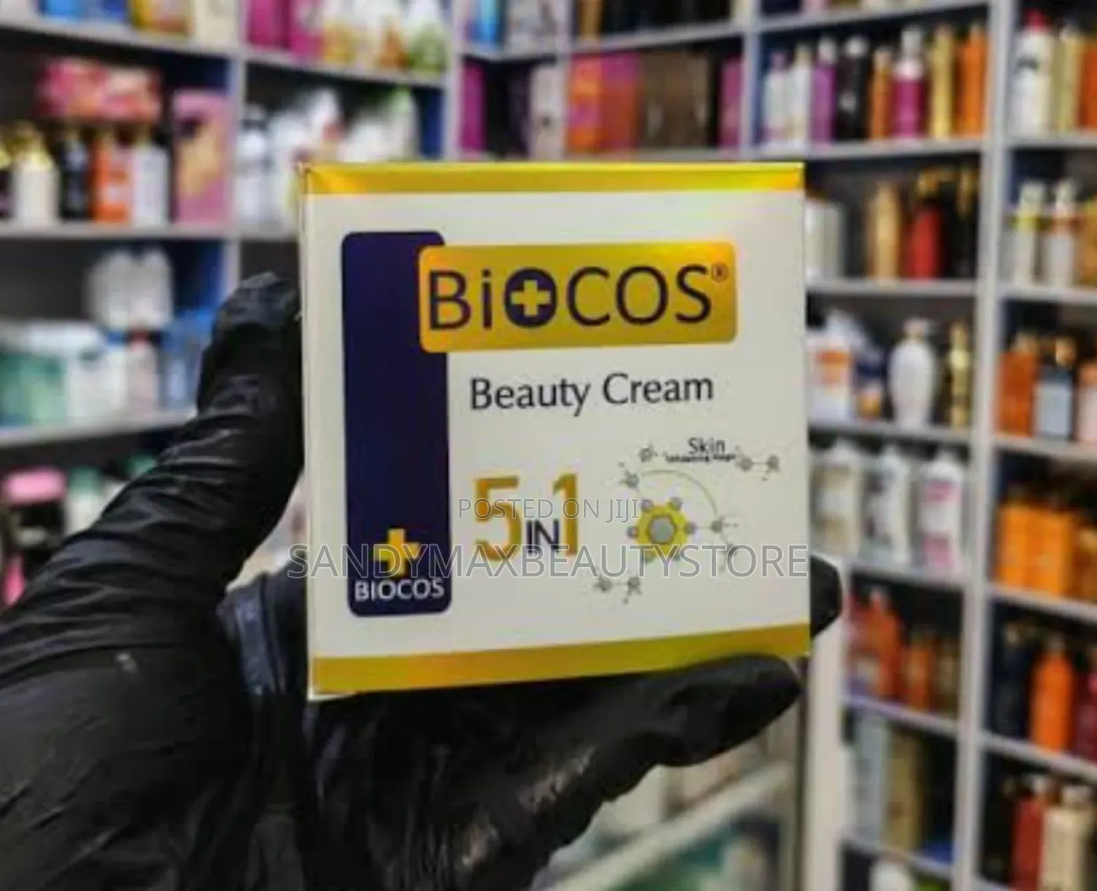 Biocos 5 In 1 Face Cream for sale - sandymaxbeautystore Price: ₦ 8,500 ...