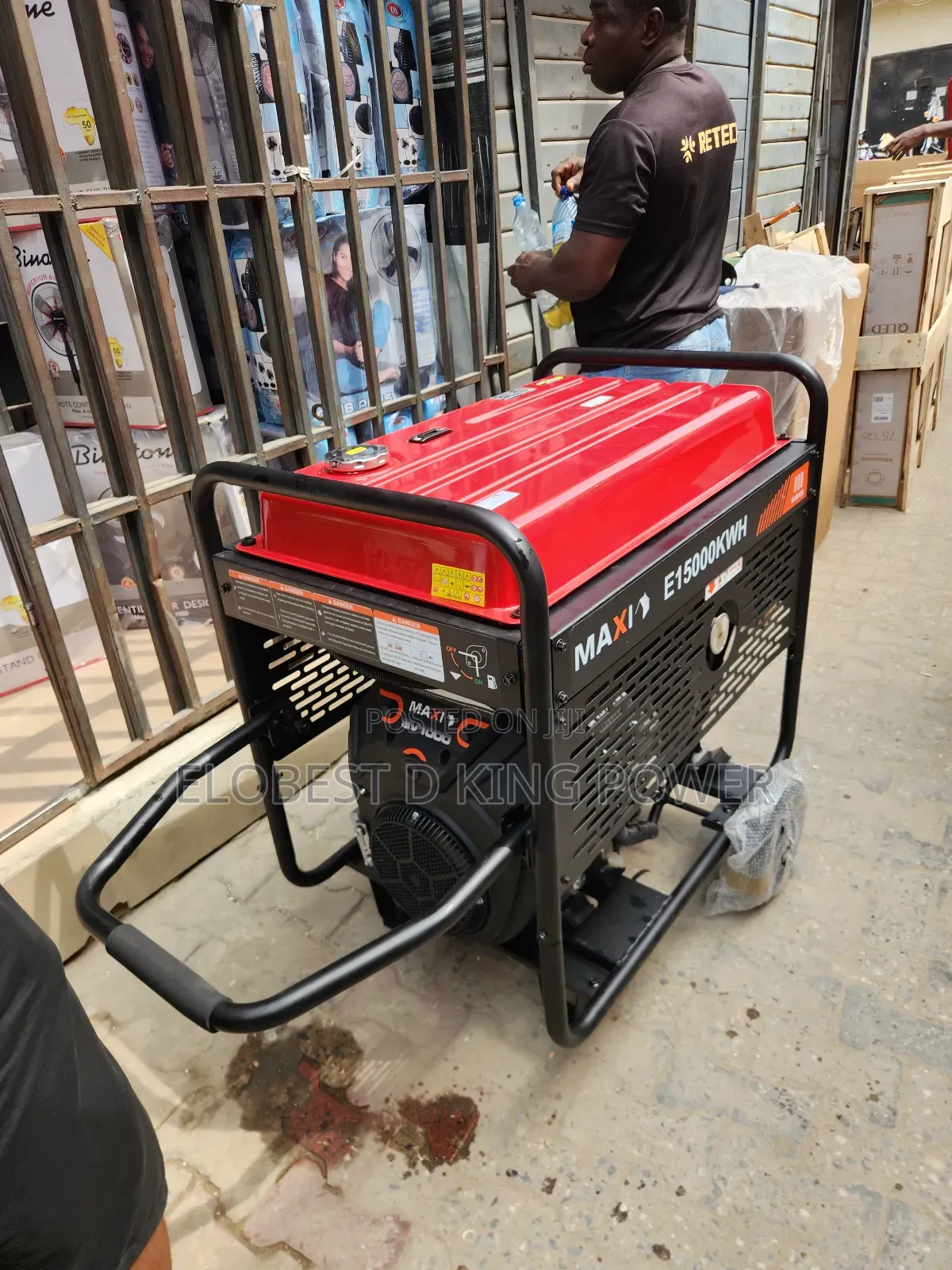 18kva Maxi Heavy Duty Generator 100% Pure Copper Coil Key Start in Ojo ...