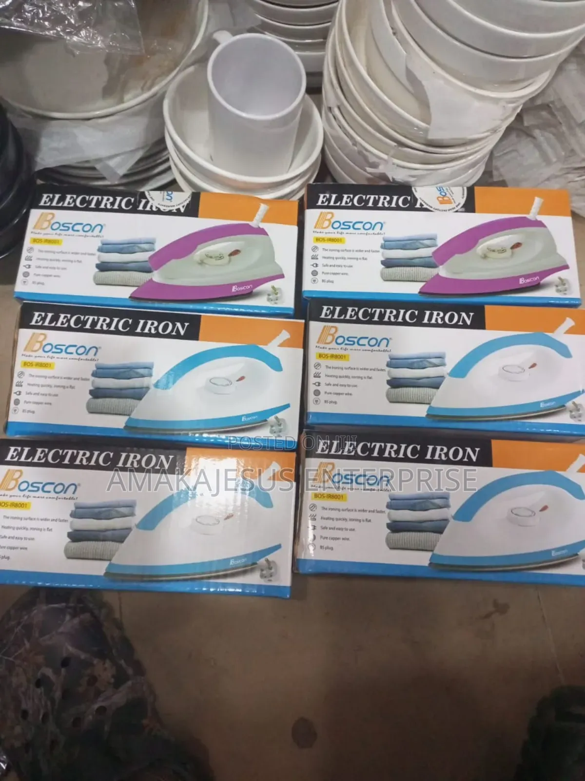 Boscon Portable 300w Inverter Solar Pressing Dry Iron in Ikeja - Home ...