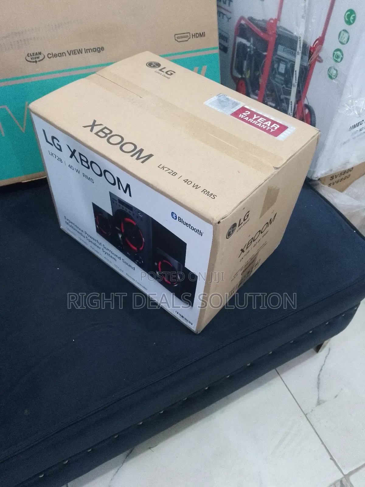 Lg Xboom Portable Bluetooth Speaker – 40w Boom, 18-Hour Battery in Ojo ...