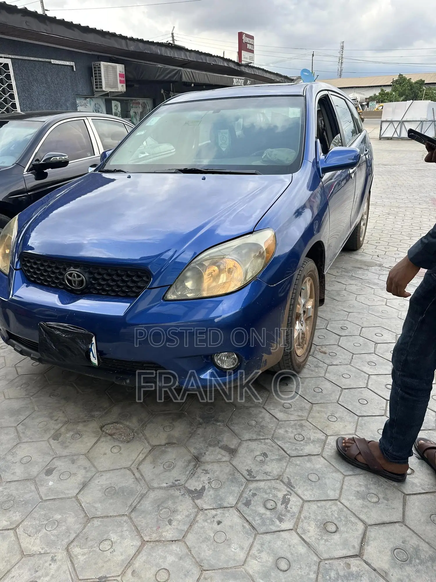 Toyota Matrix Standard FWD (1.8L 4cyl 5M) 2004 Blue in Ifako-Ijaiye - Cars, Frank O | Jiji.ng