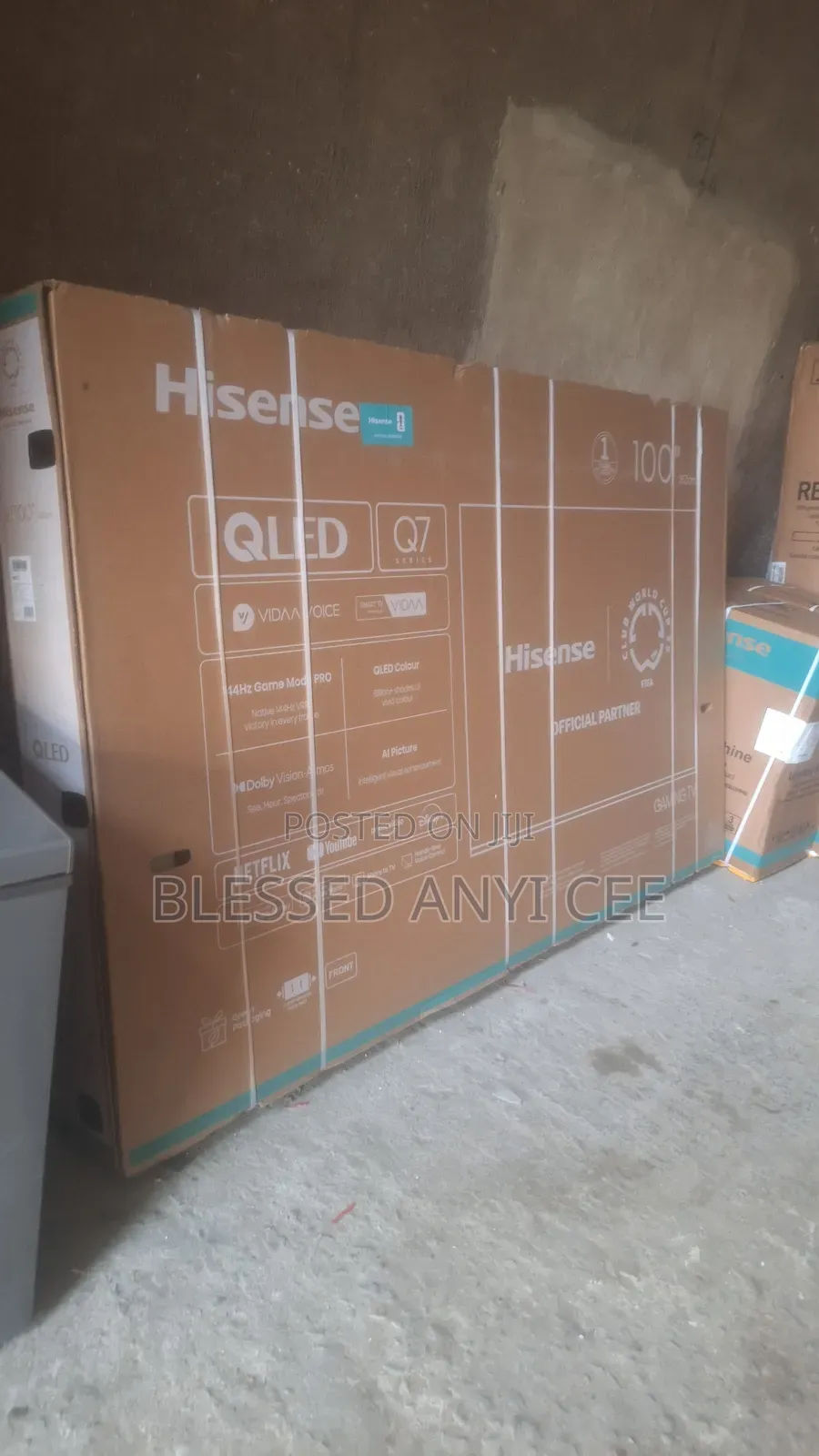 Original Hisense 100"Inches Qled (Q7) Smart Netflix Youtube App for ...