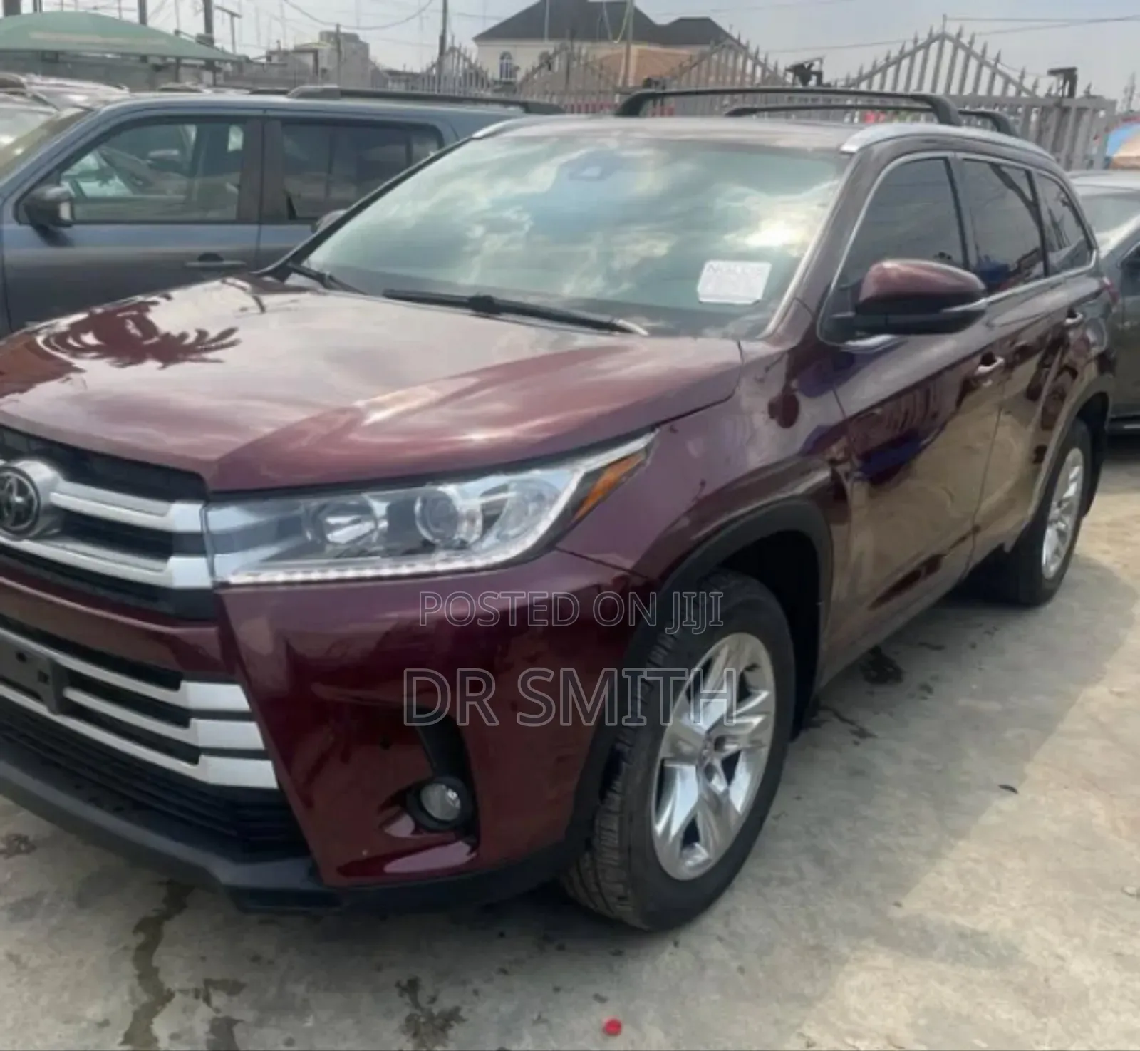 Toyota Highlander 2015 Burgundy in Ipaja - Cars, Dr Smith | Jiji.ng