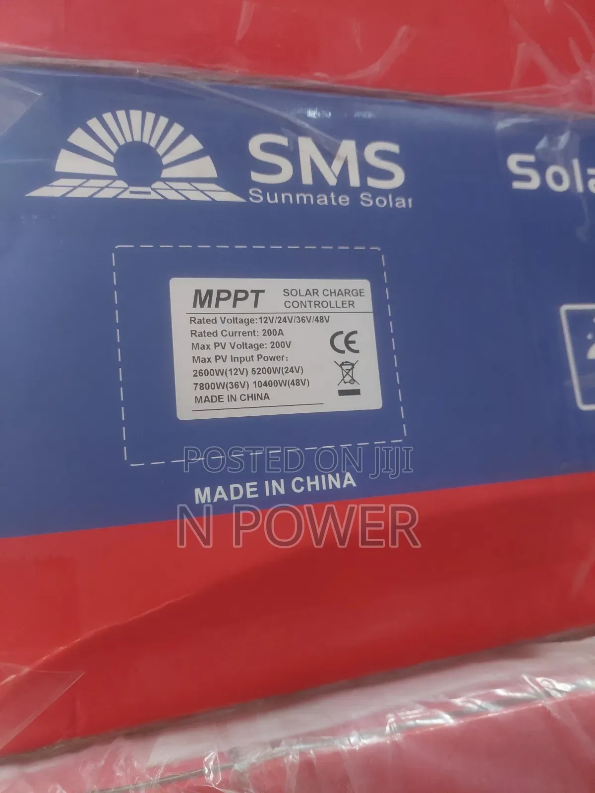 SMS Solar Charge Controller 200ah/12 to 48v in Ojo - Electrical ...