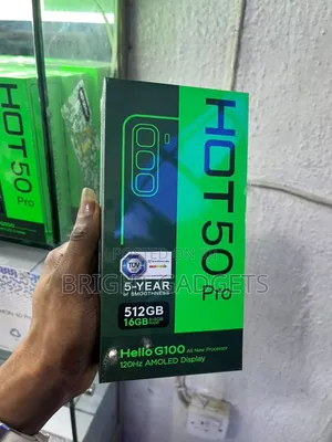 Infinix Hot 50 Pro 256 GB Blue in Ikeja - Mobile Phones, Bright Gadgets ...