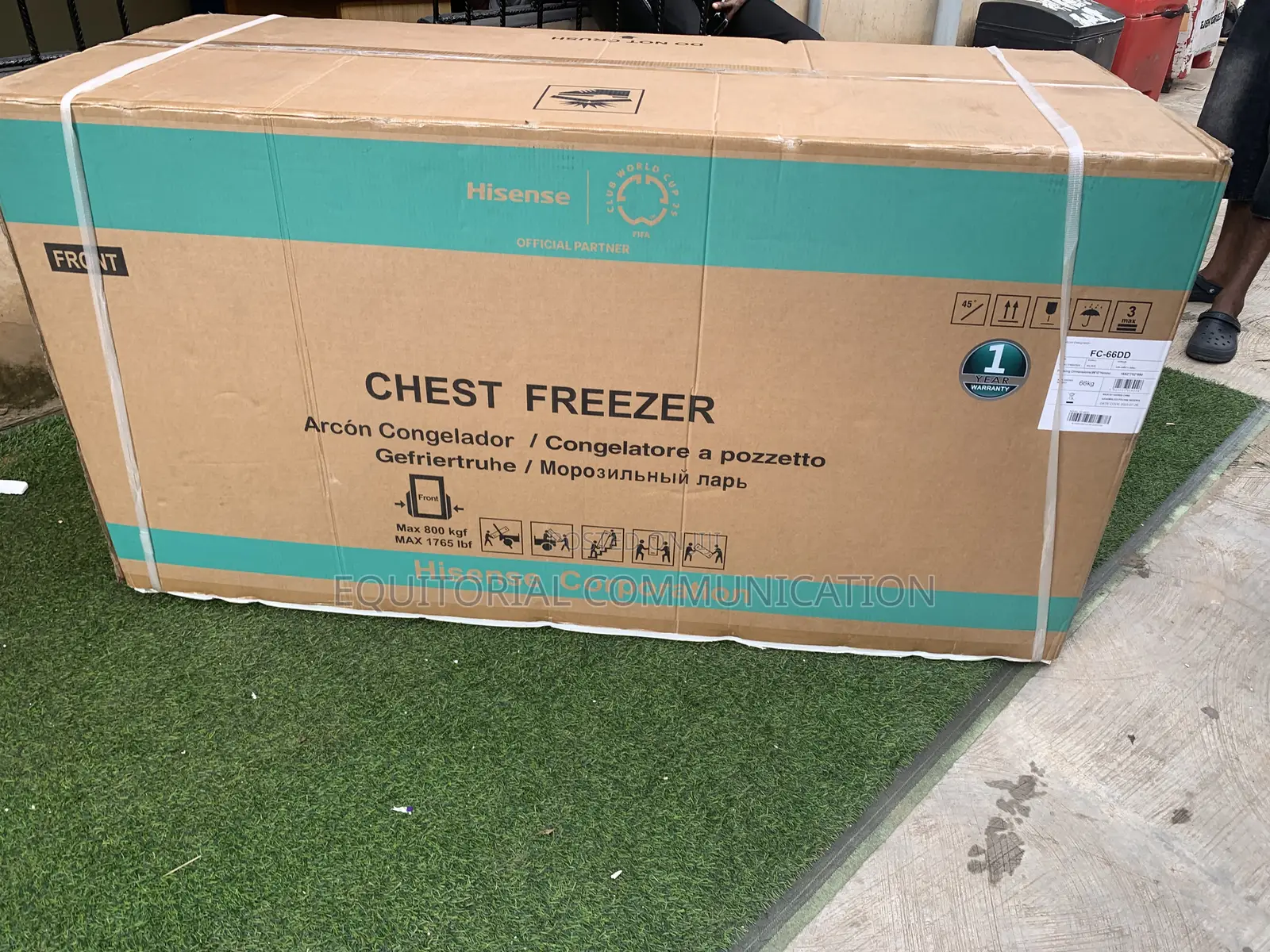 Hisense Fc-66dd Long-Lasting Chest Freezer in Eko Atlantic - Kitchen ...