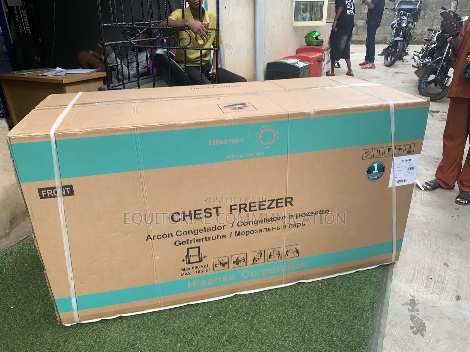 Hisense Fc-66dd Chest Freezer – 500l Heavy-Duty Storage in Mushin ...