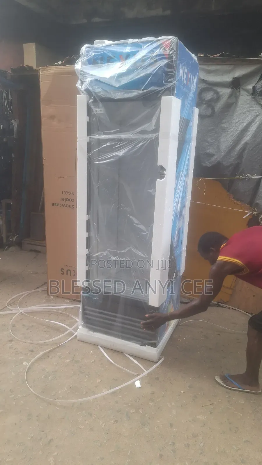 Brand New Nexus Nx-601 Showcase Chiller Single Door Fridge Fast Cool in ...
