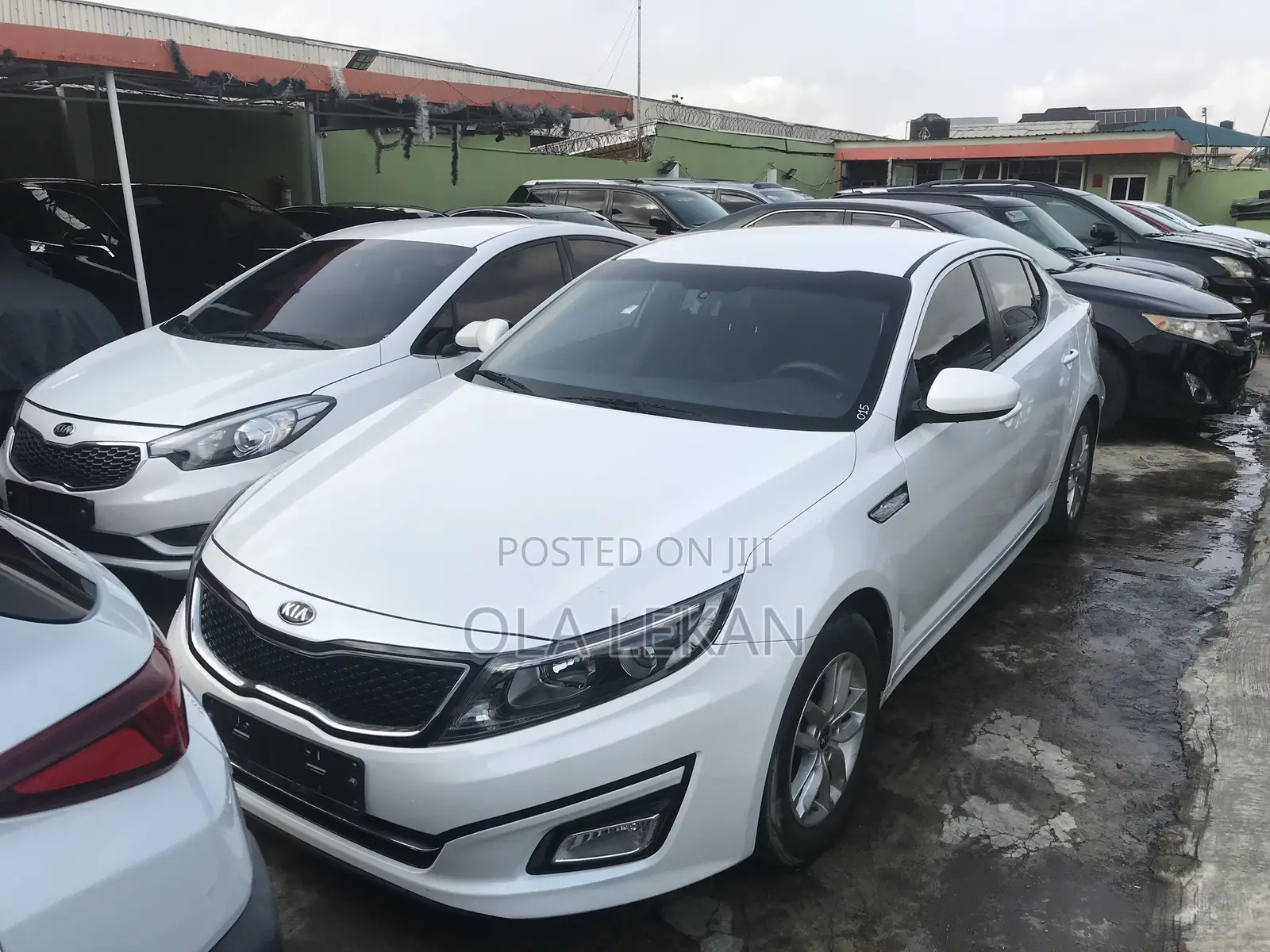 Kia K5 2015 White in Agege - Cars, Ola Lekan | Jiji.ng
