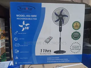18" Kenstar Rechargeable Stand Fan for sale - BEST TIME ELECTRONICS ...