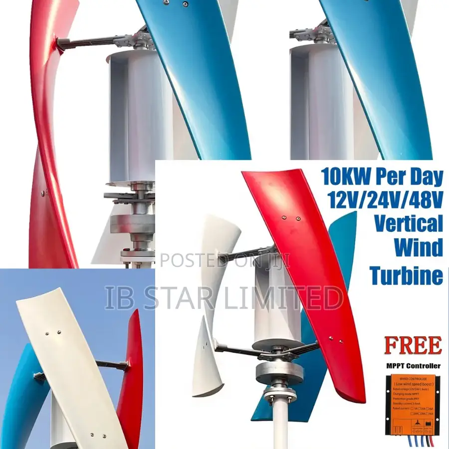 10,000w Per Day Wind Turbine—The Standard for True Energy Independence ...