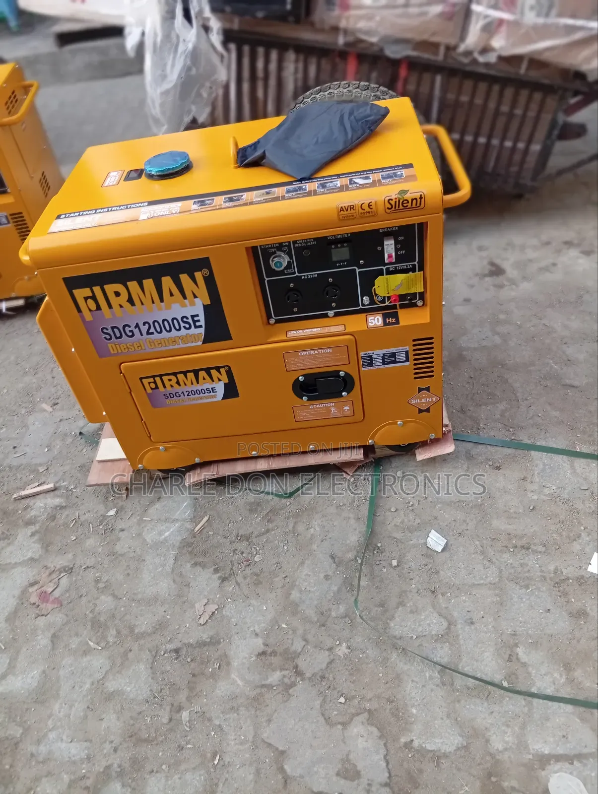 Original Fireman 10kva Sound‐Proof Generator – Flame‐Ready for sale ...