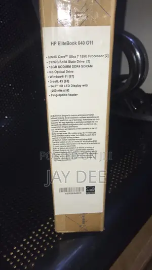 New Laptop HP EliteBook 640 G11 16GB Intel Core Ultra 7 SSD 512GB in Ikeja - Laptops & Computers ...