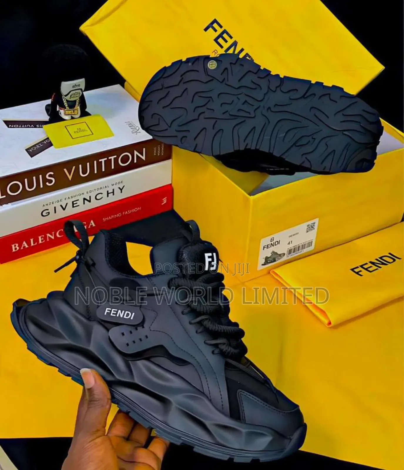 Black Solid Unisex Sneakers Chido 8f in Amuwo-Odofin - Shoes, Kenrozel ...