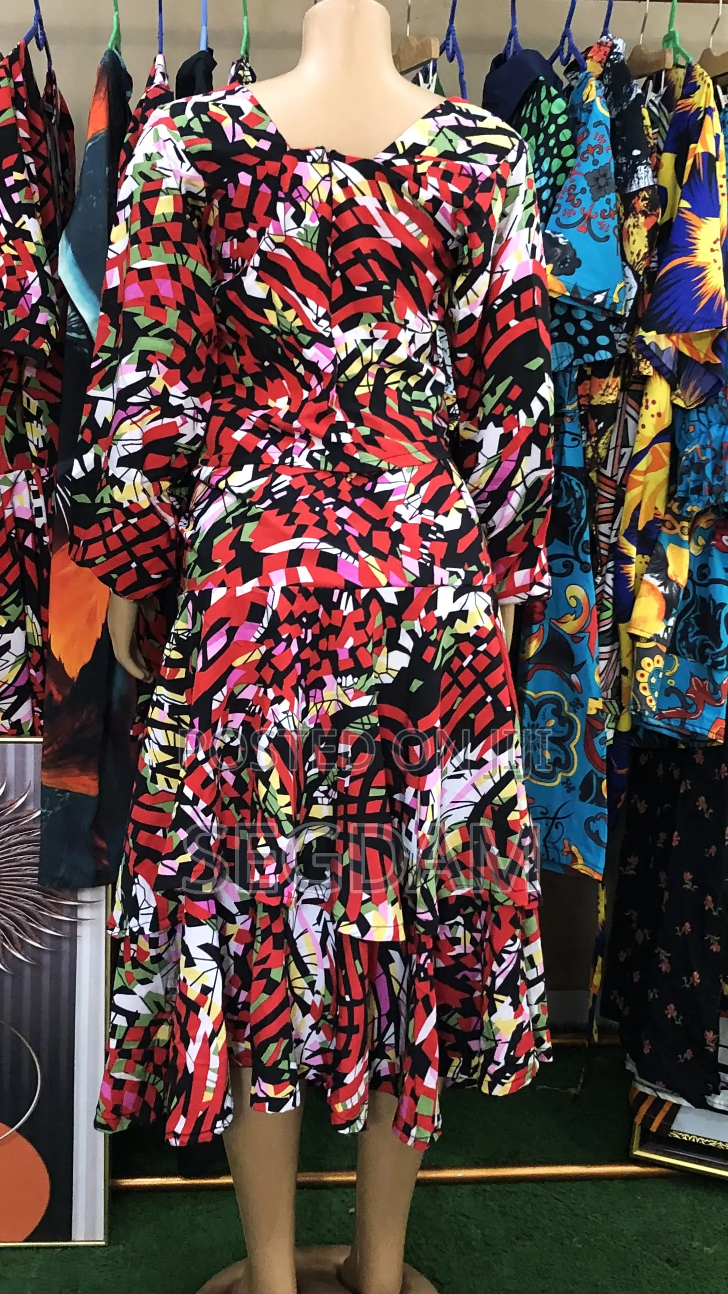 Flare Skirt and Crop Top in Alimosho - Clothing, Segdam Clothier | Jiji.ng