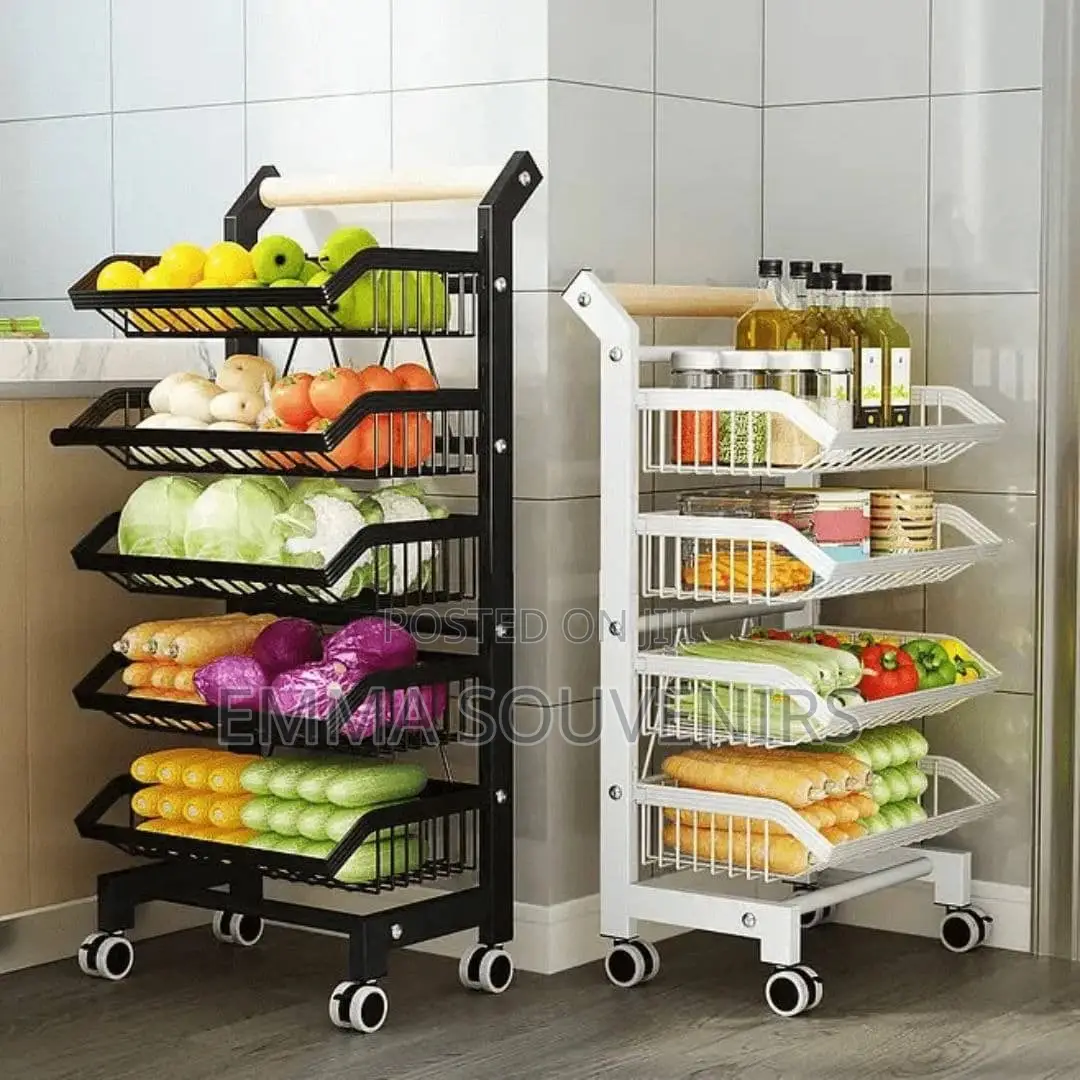 5layer Multi Purpose Kitchen Trolley Storage Organizer in Lagos Island ...