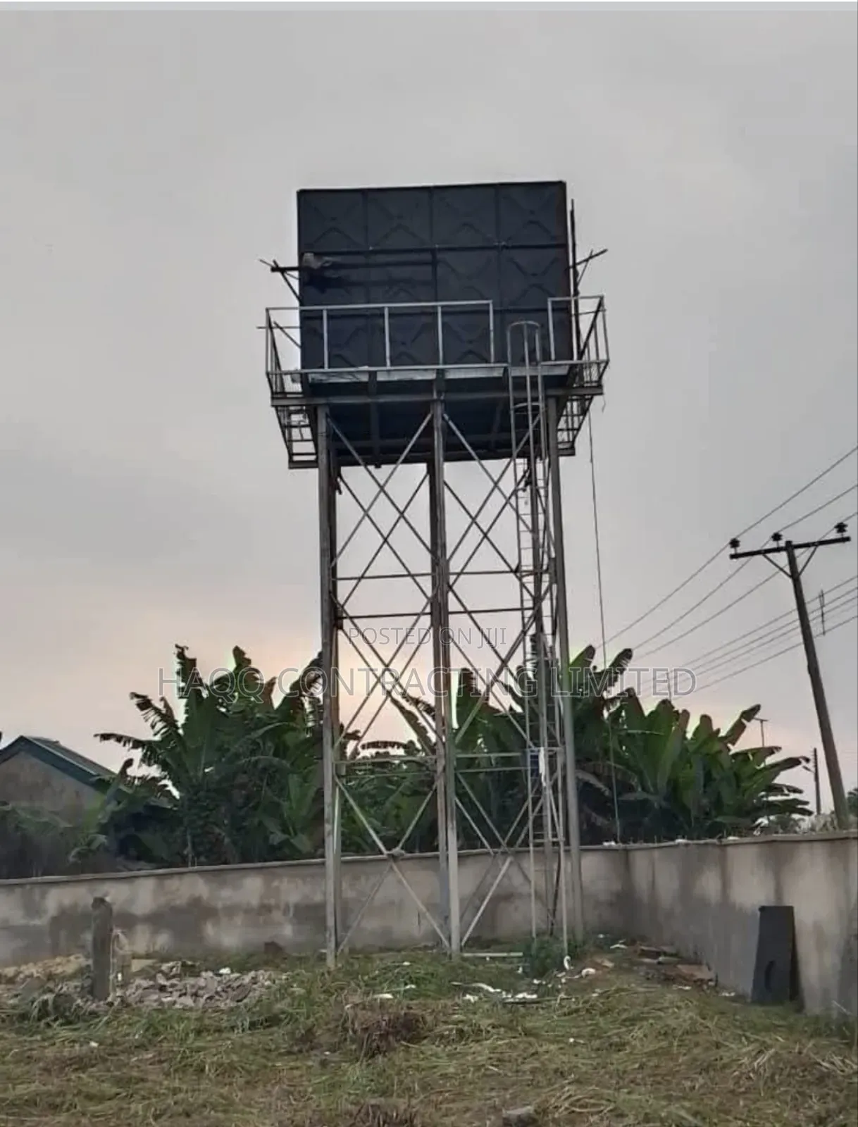Galvanized Braithwaite Steel Water Tank, Sales, Stanchion Fabrication ...