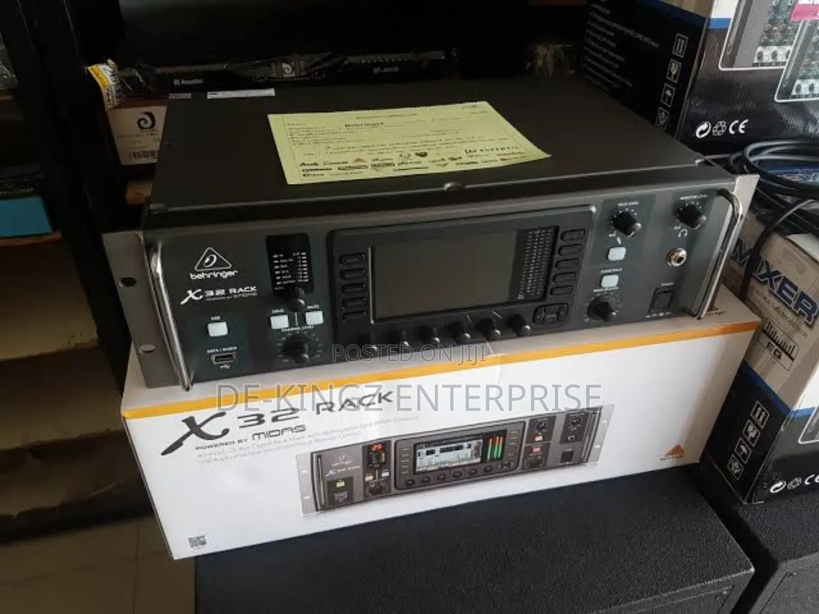 Behringer X32 Rack 40-Input, 25-Bus Digital Mixer. in Ojo - Audio ...