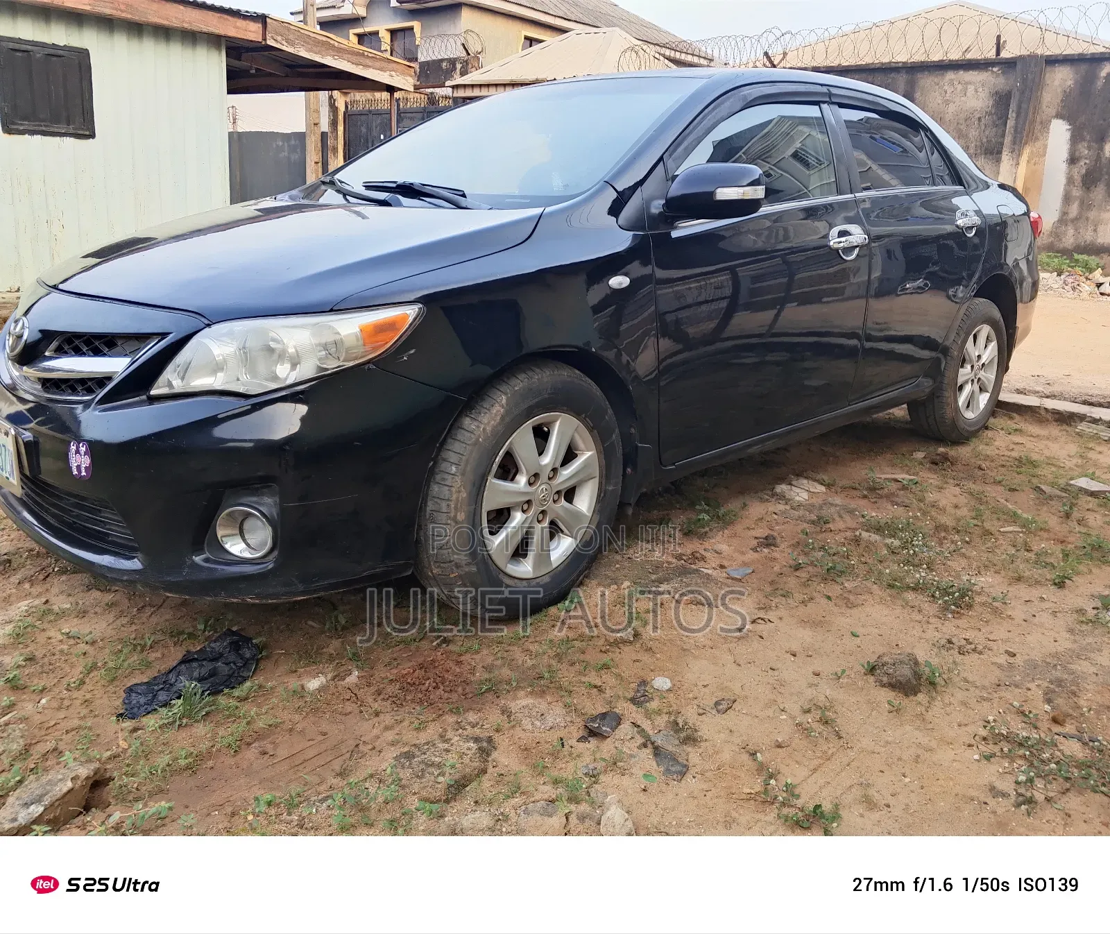 Toyota Corolla 2012 Black in Ikeja - Cars, Juliet Autos | Jiji.ng