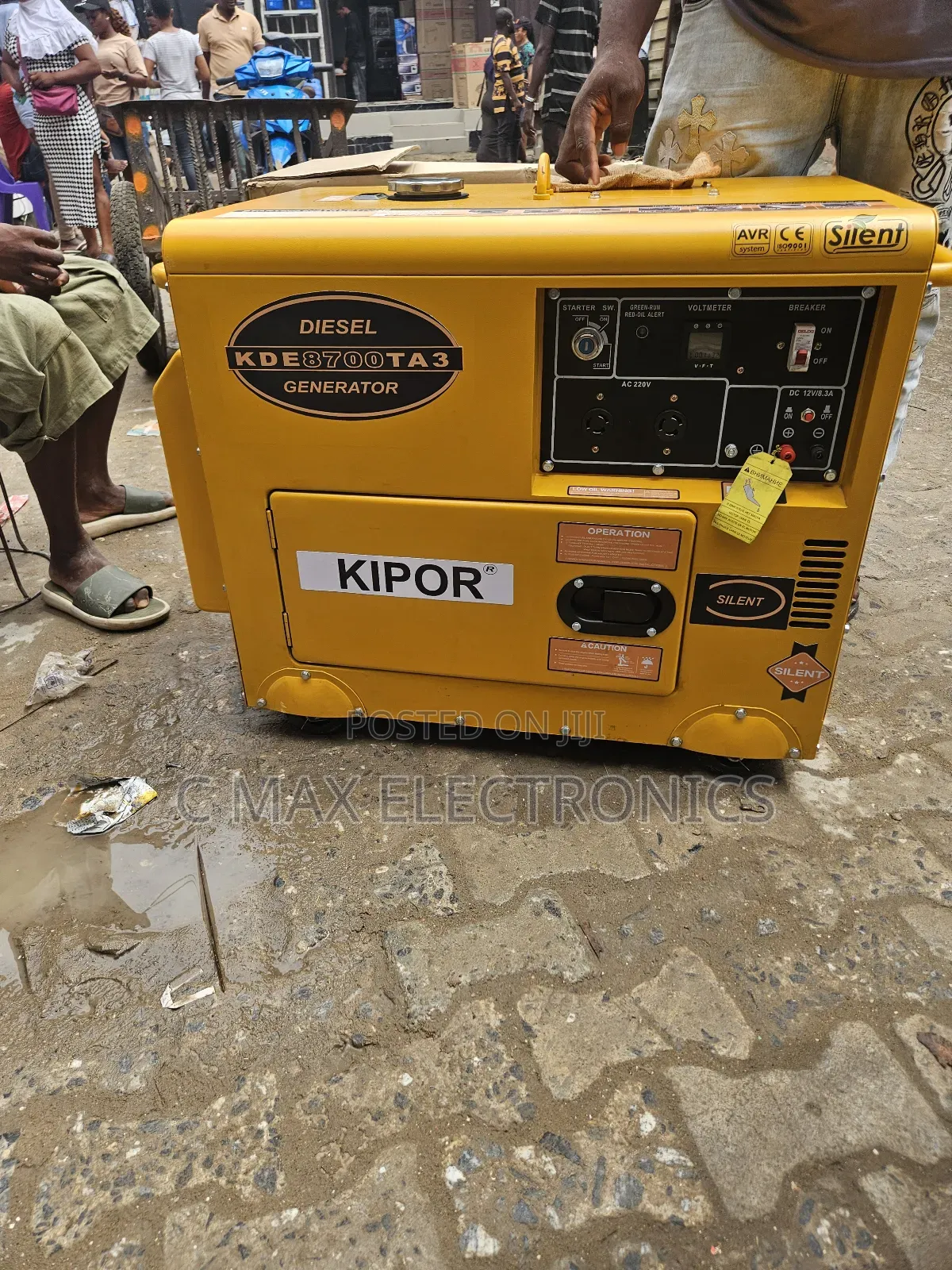 Kipor 10kva Diesel Soundproof Generator for sale - C MAX ELECTRONICS ...