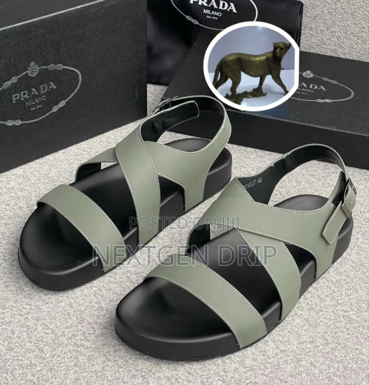 Fully Boxed Prada Sandals for Men in Lagos Island (Eko) - Shoes ...
