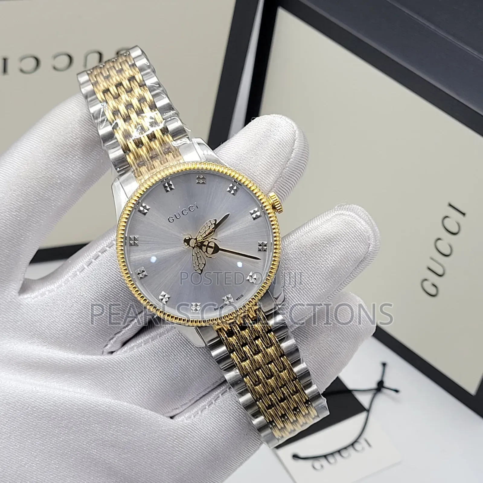 Gucci Chain Silver Watch in Ipaja - Watches, Pearls Collections | Jiji.ng