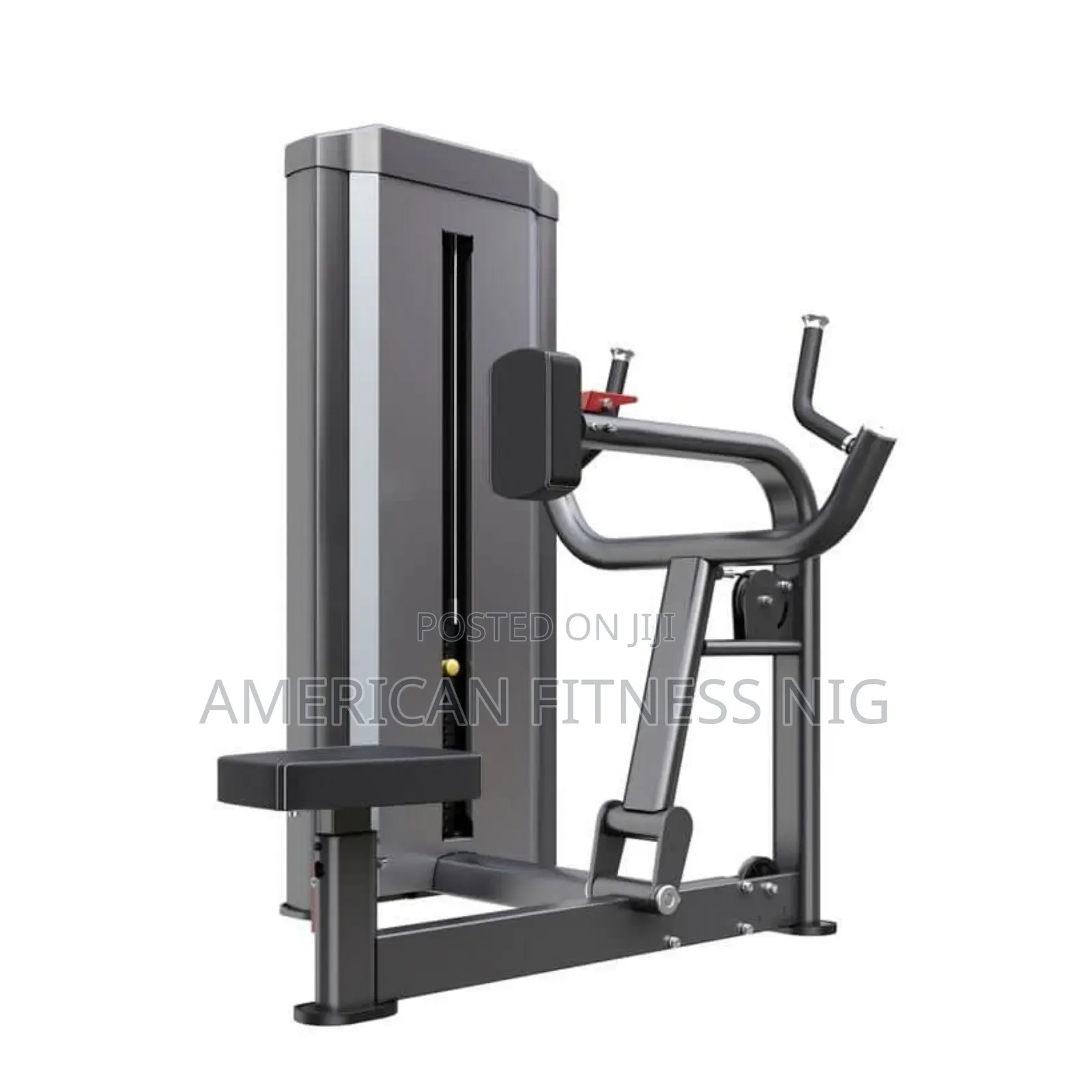 American Fitness Commercial Seated Rowing Machine With Plate Stacks in ...