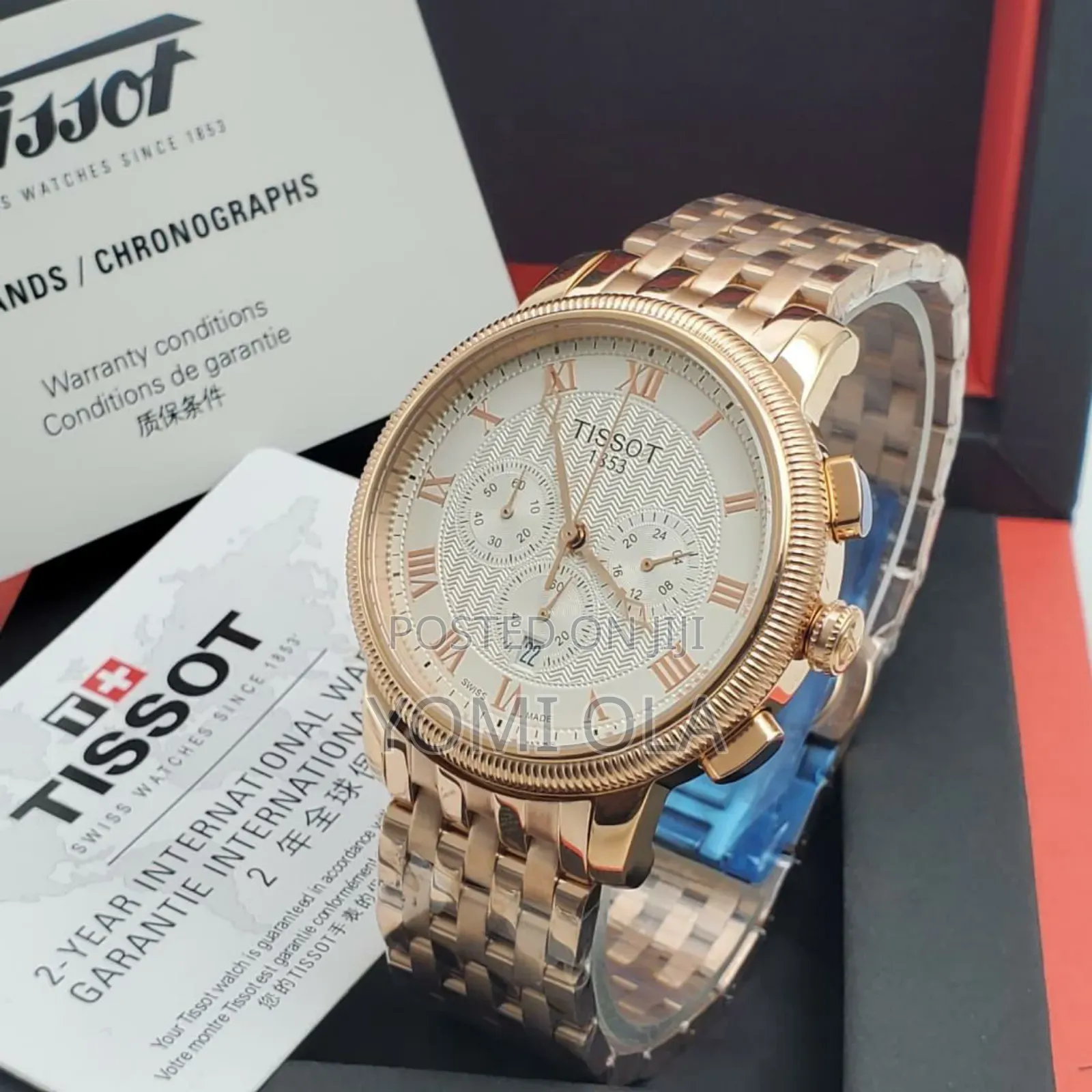 Tissot 1853 Chronograph Rose Gold Gent in Oshodi - Watches, Ola Yomi ...