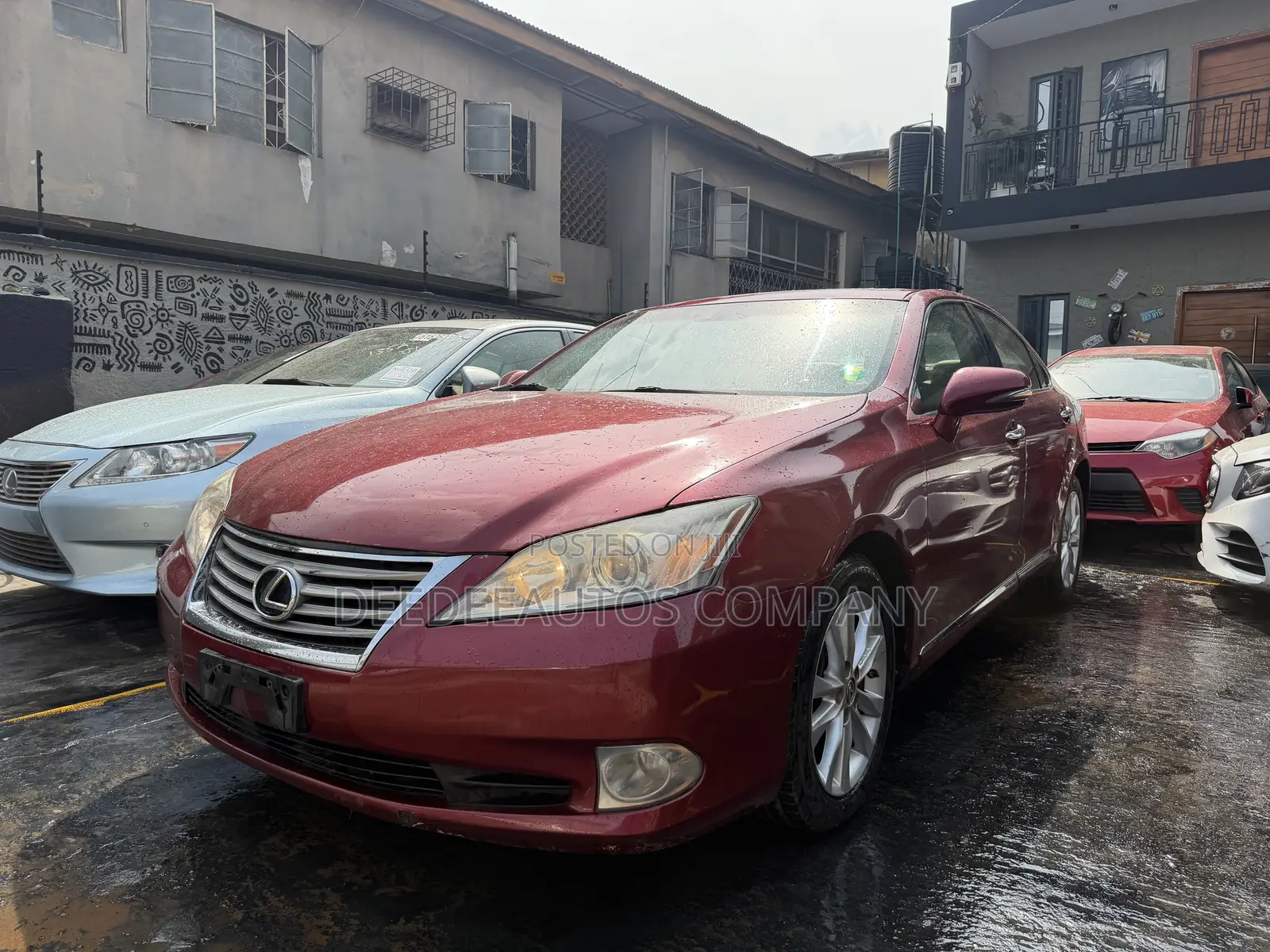 Lexus ES 350 2011 Red in Ogba - Cars, Deedee Autos | Jiji.ng