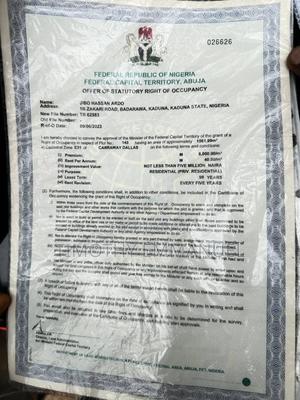 1569.99 Square Meters in Caraway Dallas in Asokoro - Land & Plots for ...