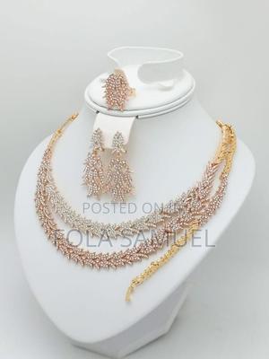 4-Pieces Zirconia Party Jewelry Set in Ado Ekiti - Jewelry, Fola Samuel ...