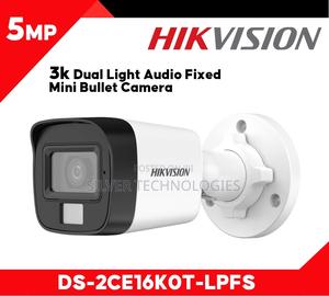 Hikvision 5mp Audio Bullet Camera – Ds-2ce16k0t-LPFS (3.6mm) for sale ...
