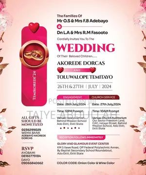 Wedding Invitation Card Design and Print in Central Business District ...