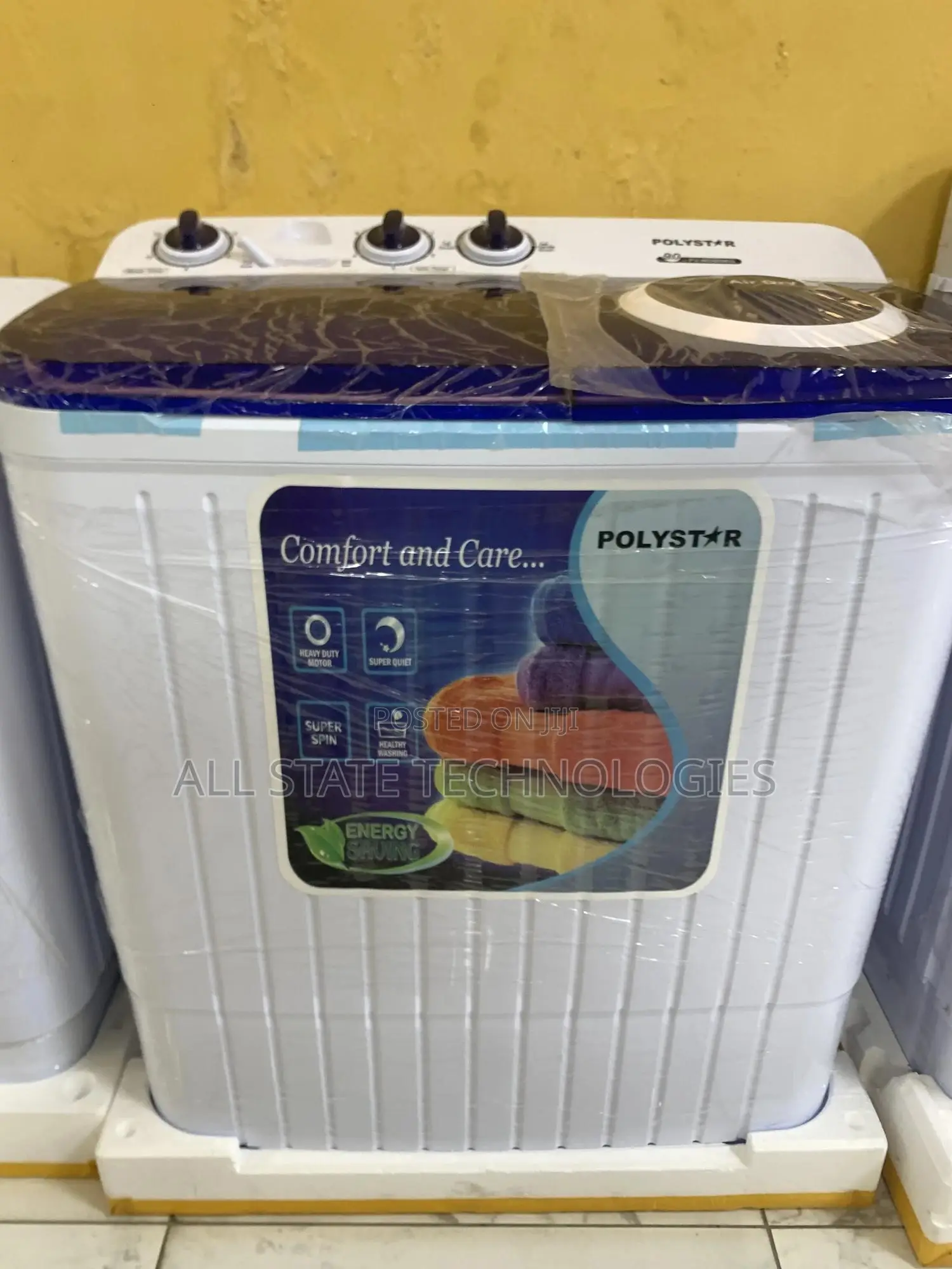 Polystar Pv-Wdw9kg 9kg Washer Twin Tub Style in Ifako-Ijaiye - Home Appliances, Allstate Tech ...