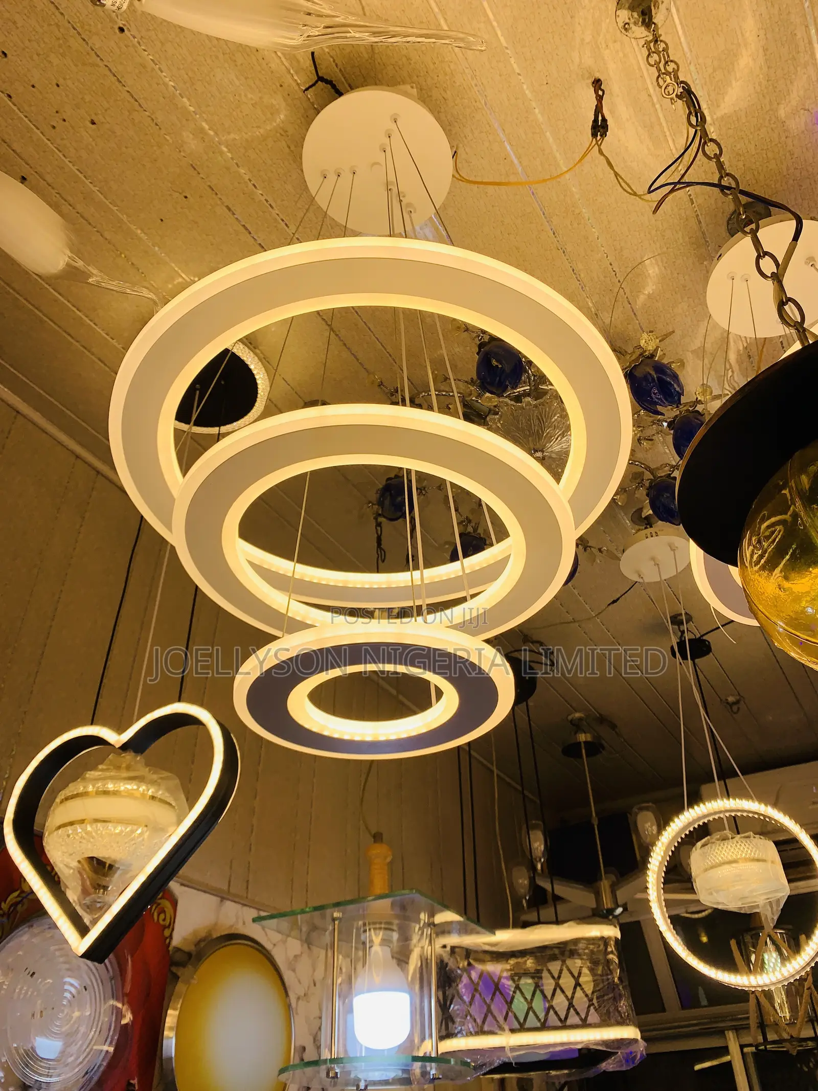 3 Rings Led Chandelier in Ojo - Lighting, Joseph Ohabuire | Jiji.ng