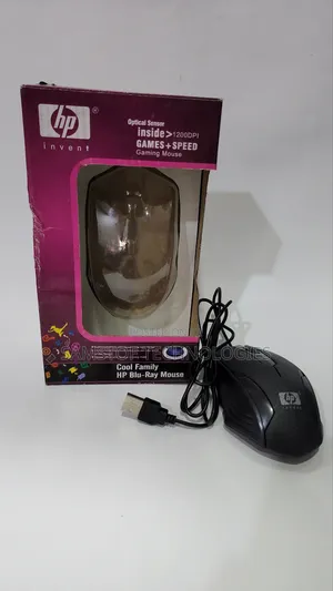 Hp Invent Optical Sensor Wired Gaming Mouse. in Ibadan - Computer ...
