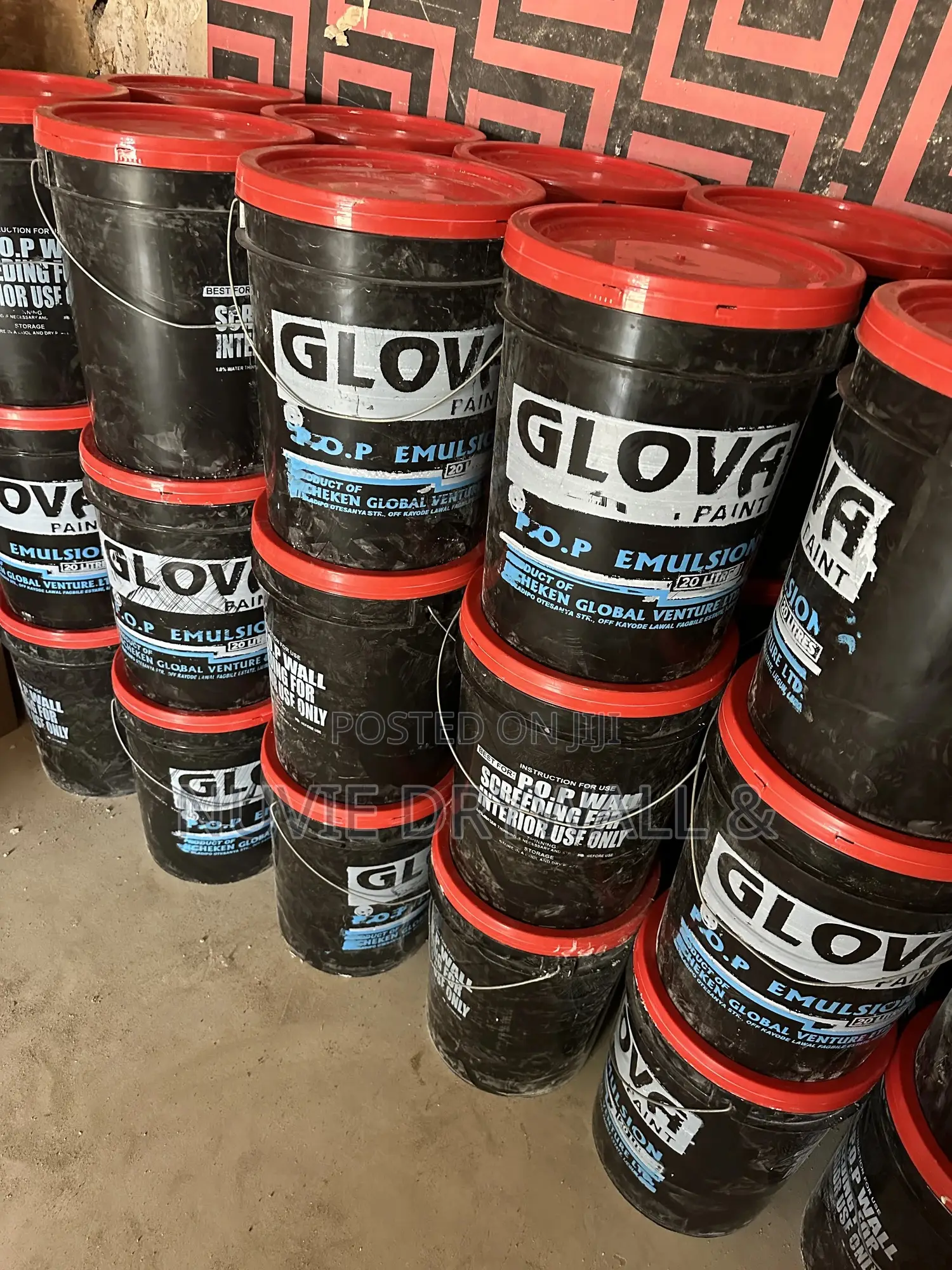 Glova Emulsion Paint in Yaba - Building Materials & Supplies, Nuvie ...