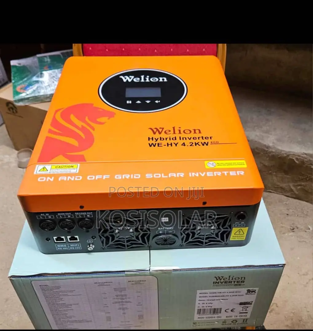 4.2kva 24v Welion Hybrid Solar Inverter for sale - kosisolar Price: ₦ ...