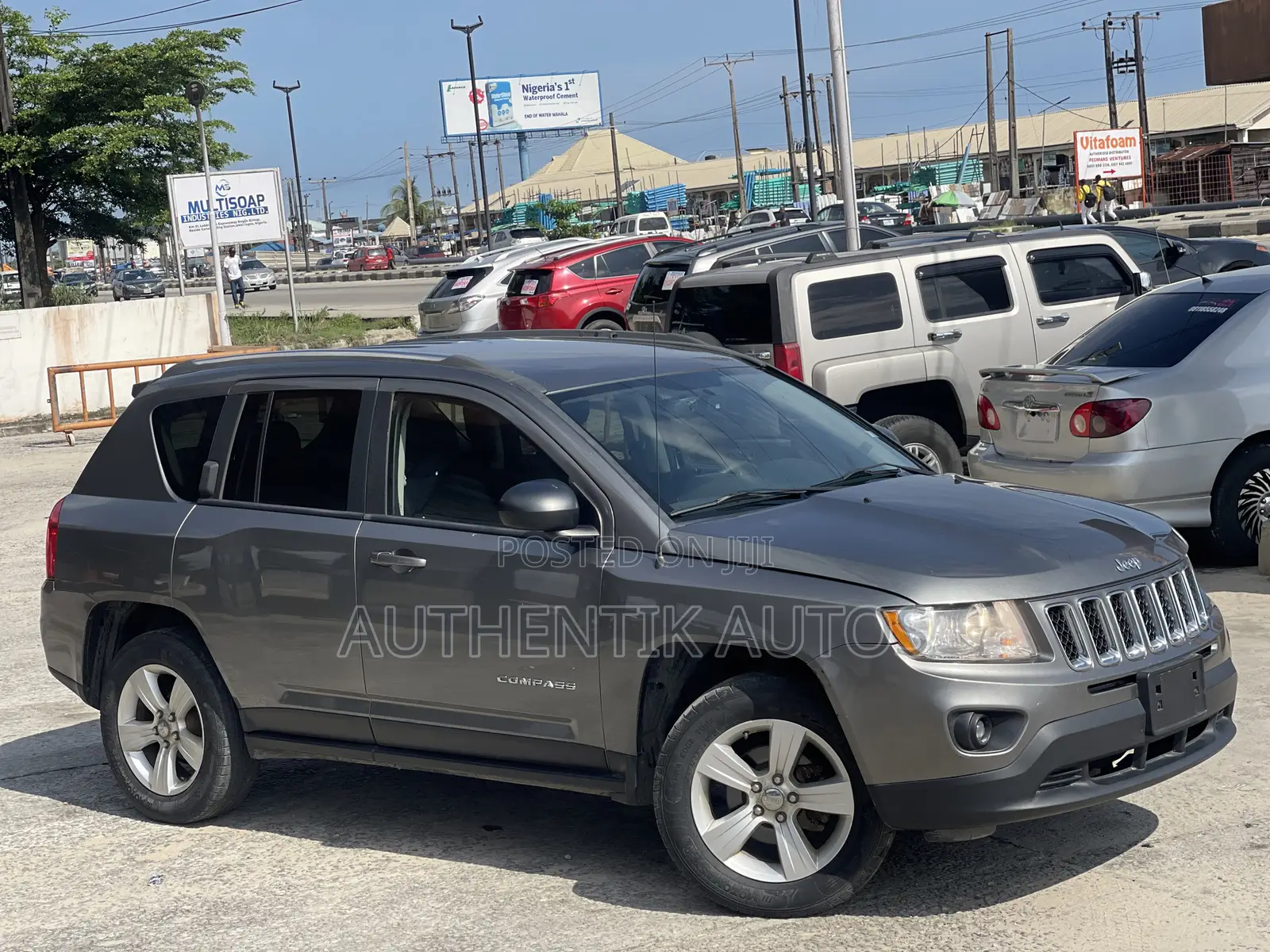 Jeep Compass 2014 Gray in Ibeju - Cars, Authentik Autos | Jiji.ng