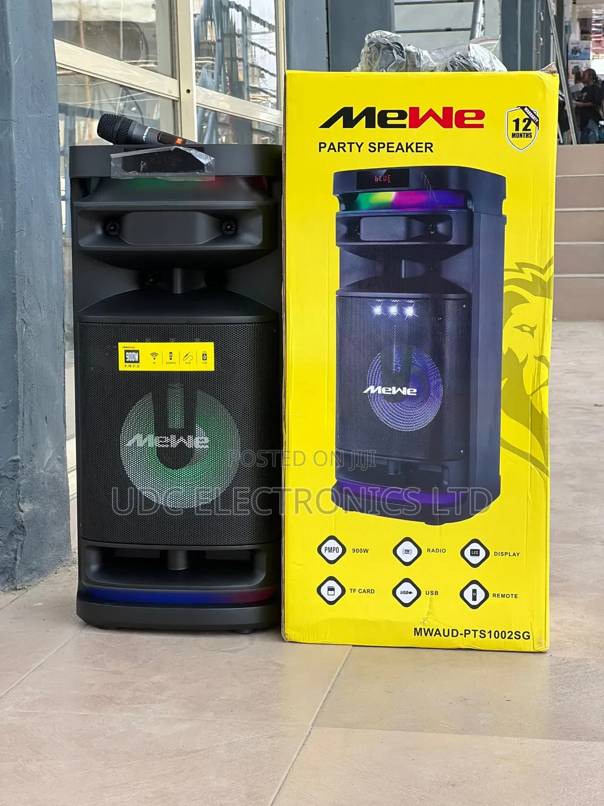 Original Mewe Mega Bass Rechargeable Party Speaker for sale - UDC ...