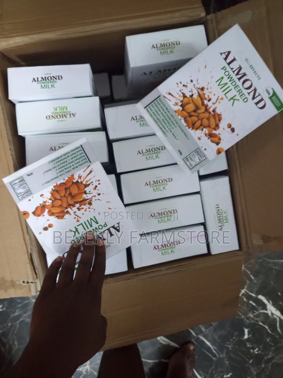 Almond Powdered Milk for sale - Beverly Farmstore Price: ₦ 10,000 on ...